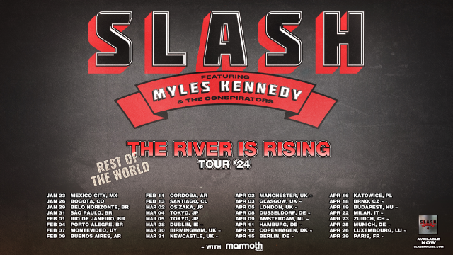 The River is Rising- Rest of The World Tour' 24