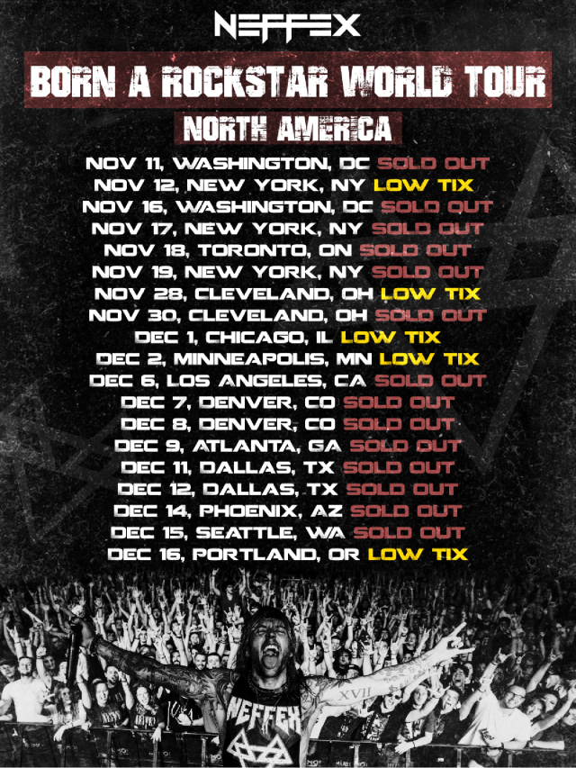 NEFFEX - Born A Rockstar: The World Tour