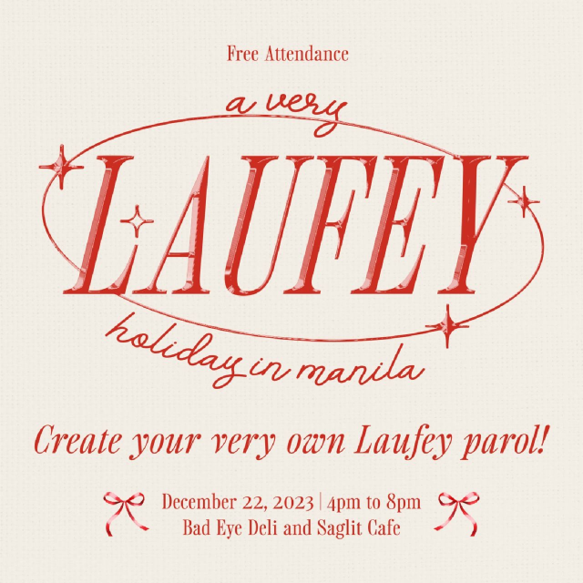 Manila: A Very Laufey Holiday Parol Workshop