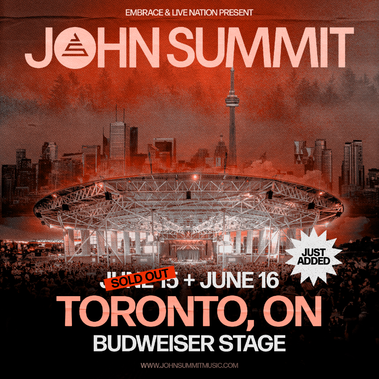sign up for the toronto 2nd show presale code