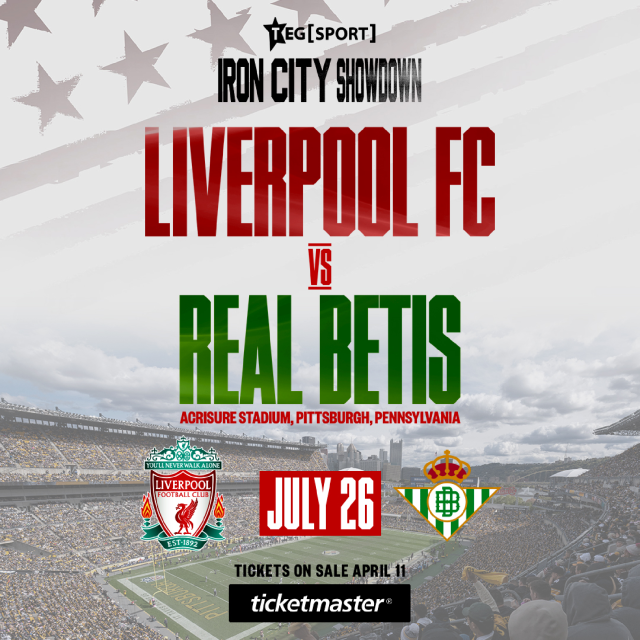 Register now forLiverpool v Real BetisPresale!